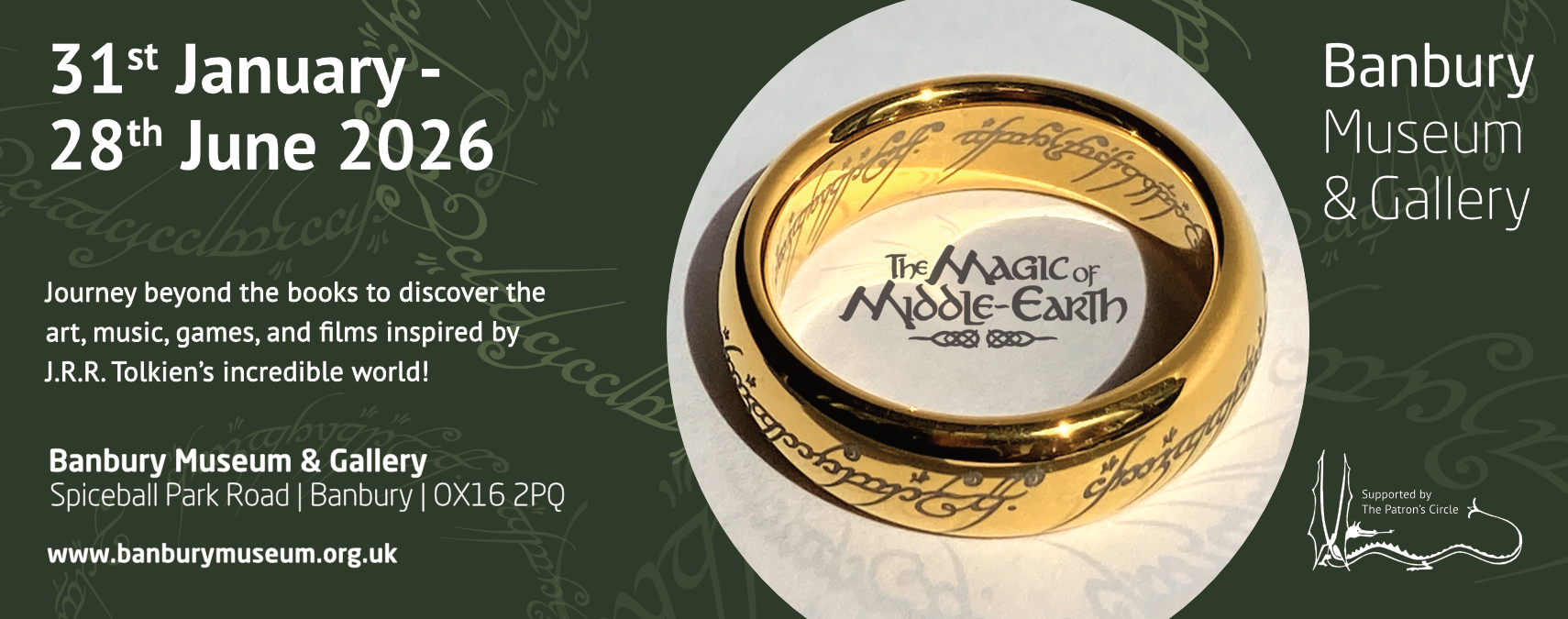 Journey to Middle-earth at Banbury Museum & Gallery – Banbury Museum
